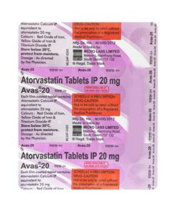 AVAS 20MG - Assured Pharma