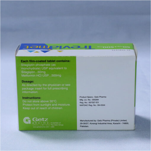 TREVIAMET 50/500MG TABS 35S - Assured Pharma