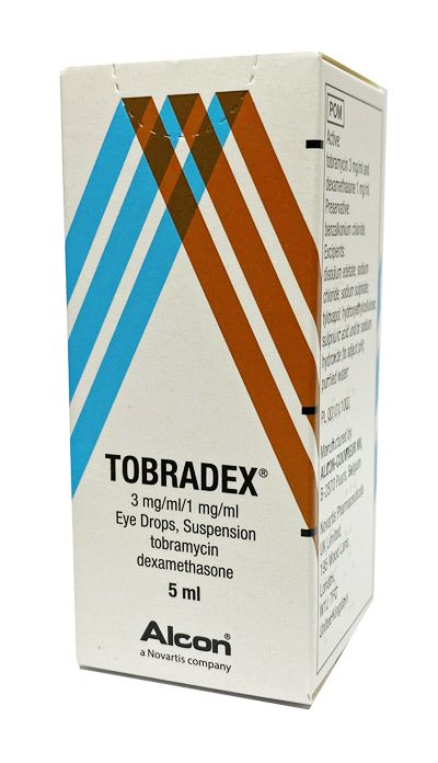 TOBRADEX DROPS 5ML - Assured Pharma